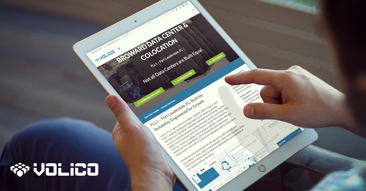 Volico Data Centers Colocation Services Facilities