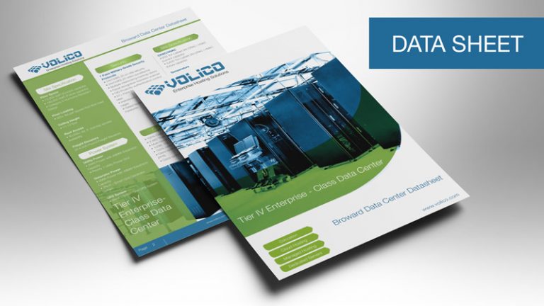 Downloadable Product Datasheets | Volico Data Centers
