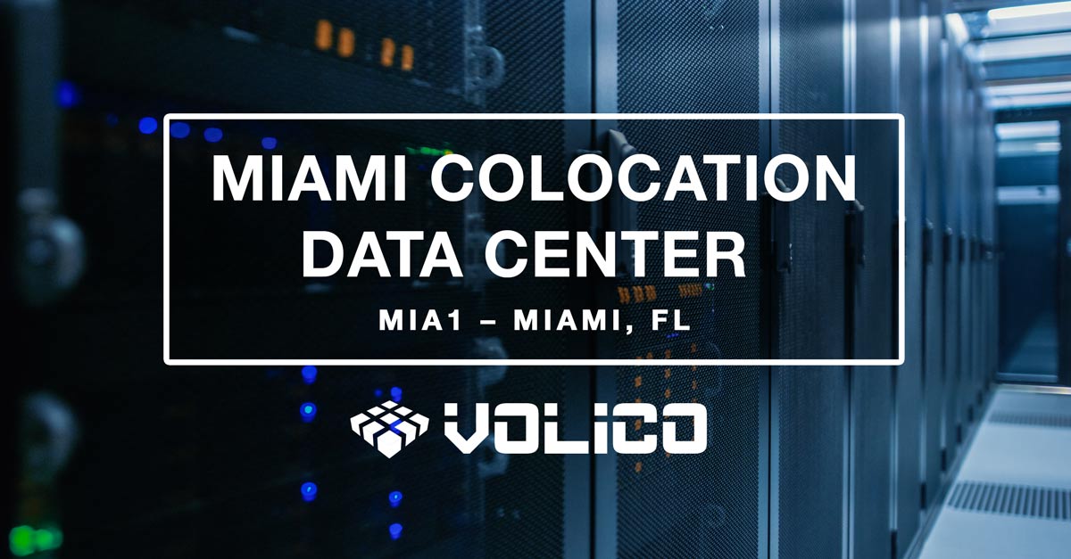 MIA1 Miami Data Center | Miami Colocation | Volico Data Centers